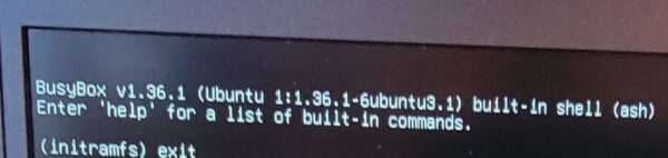 Fix the BusyBox Initramfs Boot Error in Linux Mint - IronCabin